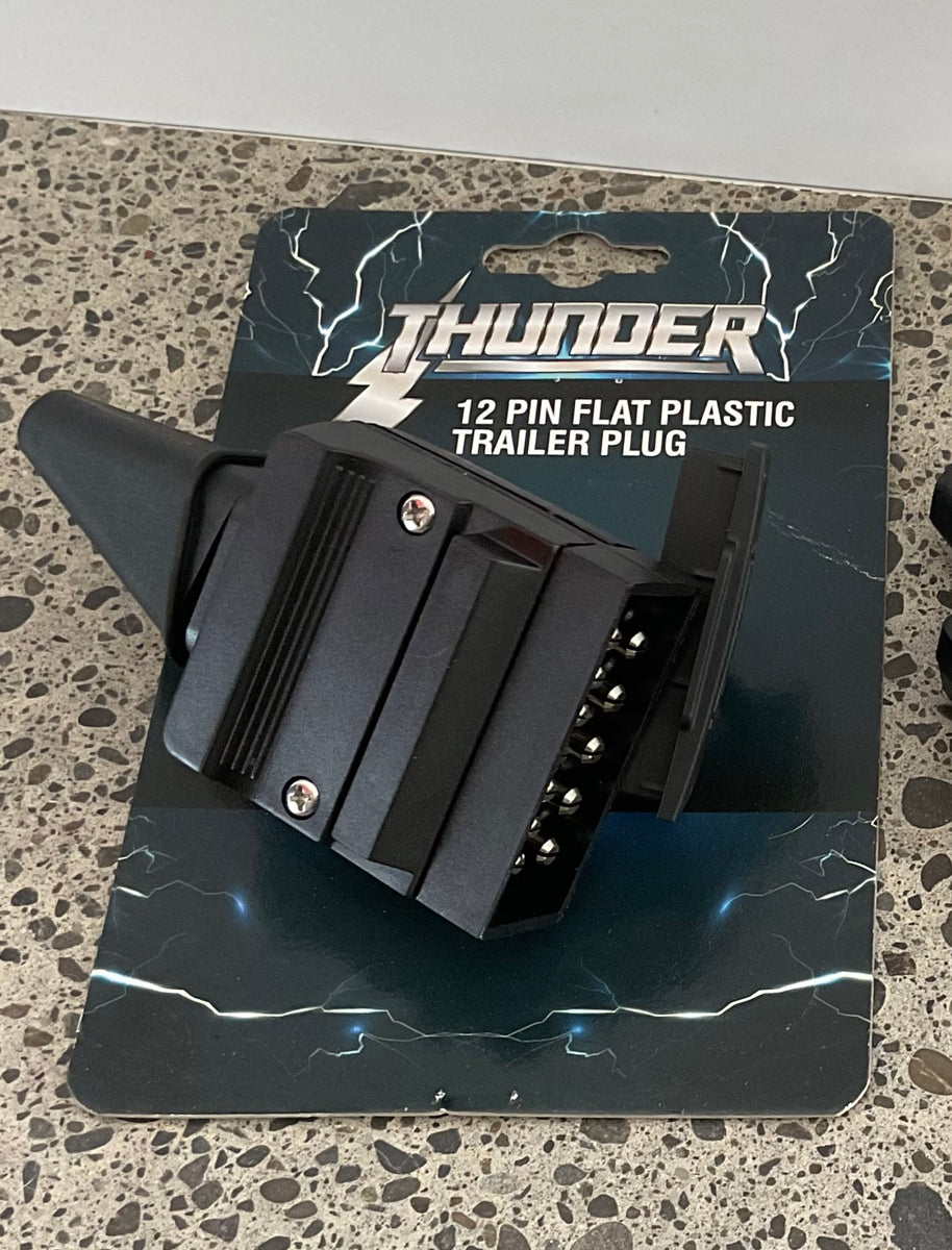 THUNDER 12 PIN FLAT TRAILER Plug – Premium Parts NZ