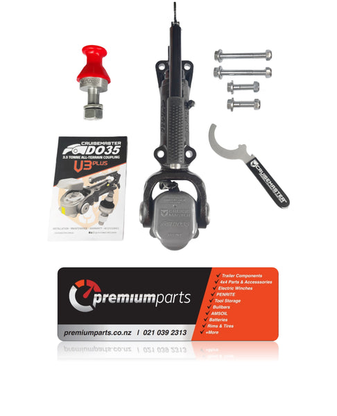 Cruisemaster DO35 V3PLUS WITH HANDBRAKE 1" TOW PIN – Premium Parts NZ