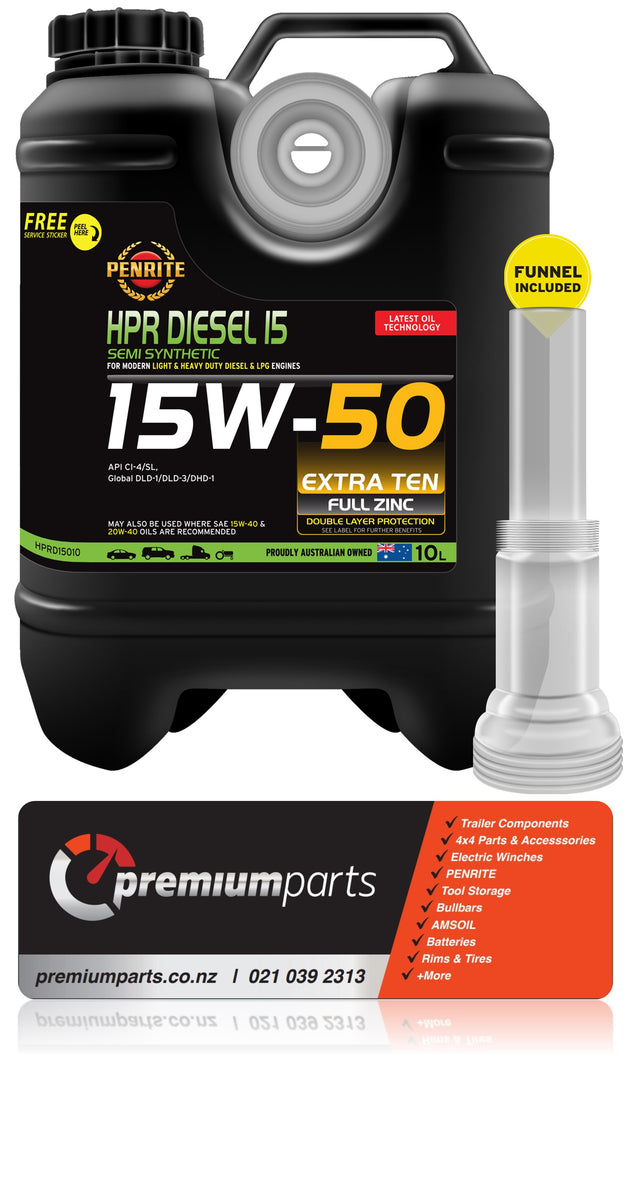 PENRITE HPR DIESEL 15 15W-50 (Semi Syn.) – Premium Parts NZ