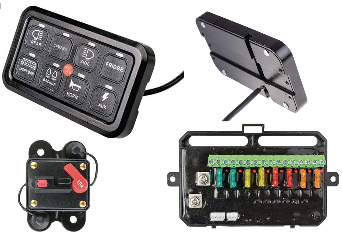 POWERTECH 8-WAY TOUCH SWITCH PANEL – Premium Parts NZ